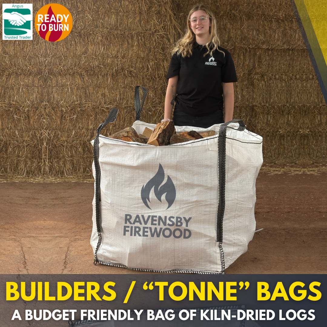Builders Bulk-Bag of Hardwood Firewood Logs Delivered Near Me